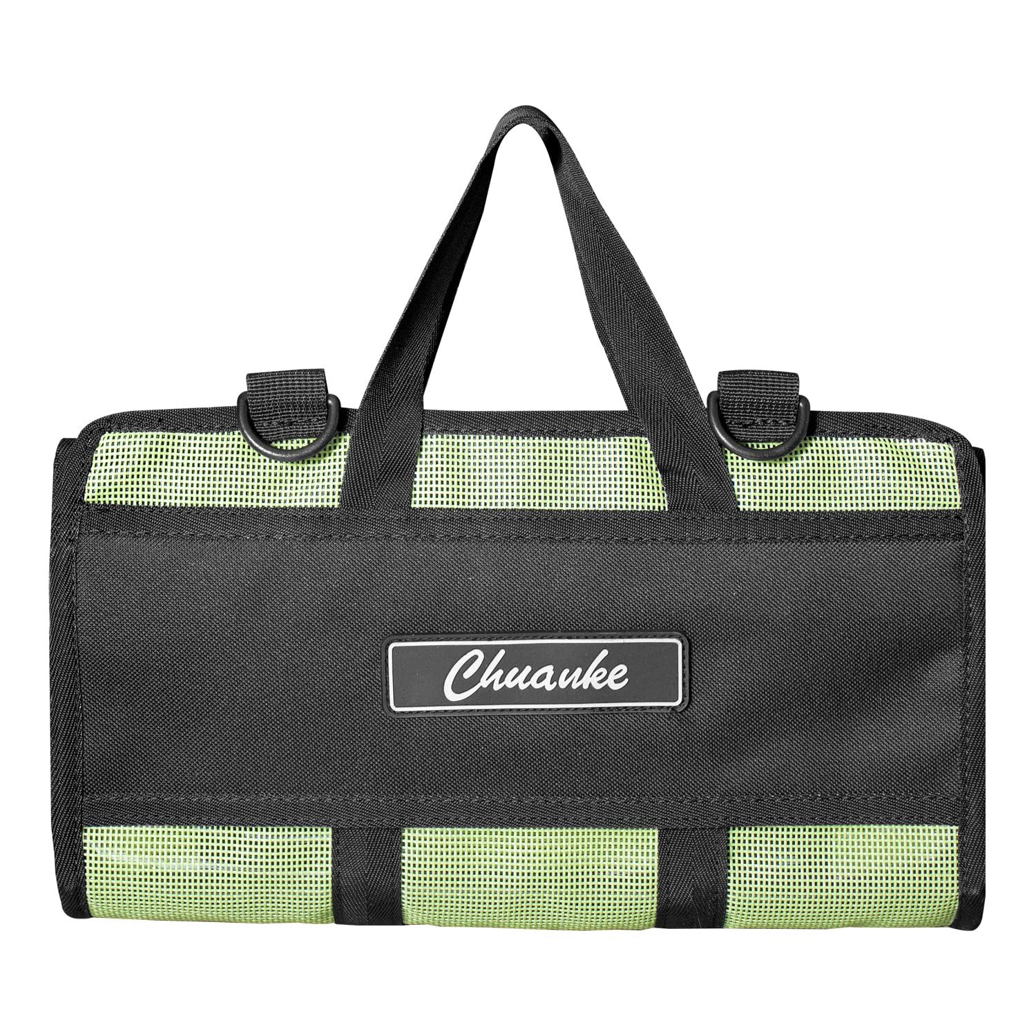 Chuanke Lure Bag 6 Pocket PVC Protective Cover Durable Fishing Bag Trolling Lure Tackle Box 31" x 12"
