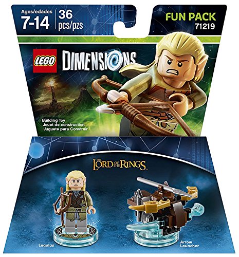 Scooby Doo Team Pack + The Lord Of The Rings Legolas + Gimli + Gollum + The Legend Of Chima Cragger Fun Packs - LEGO Dimensions - Not Machine Specific