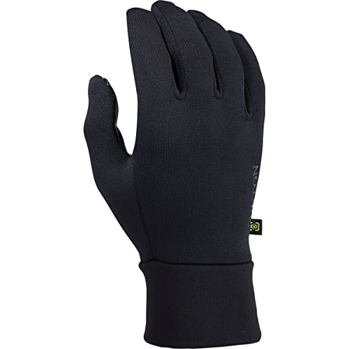 Burton Standard Power Stretch Glove Liner, True Black, Medium Large