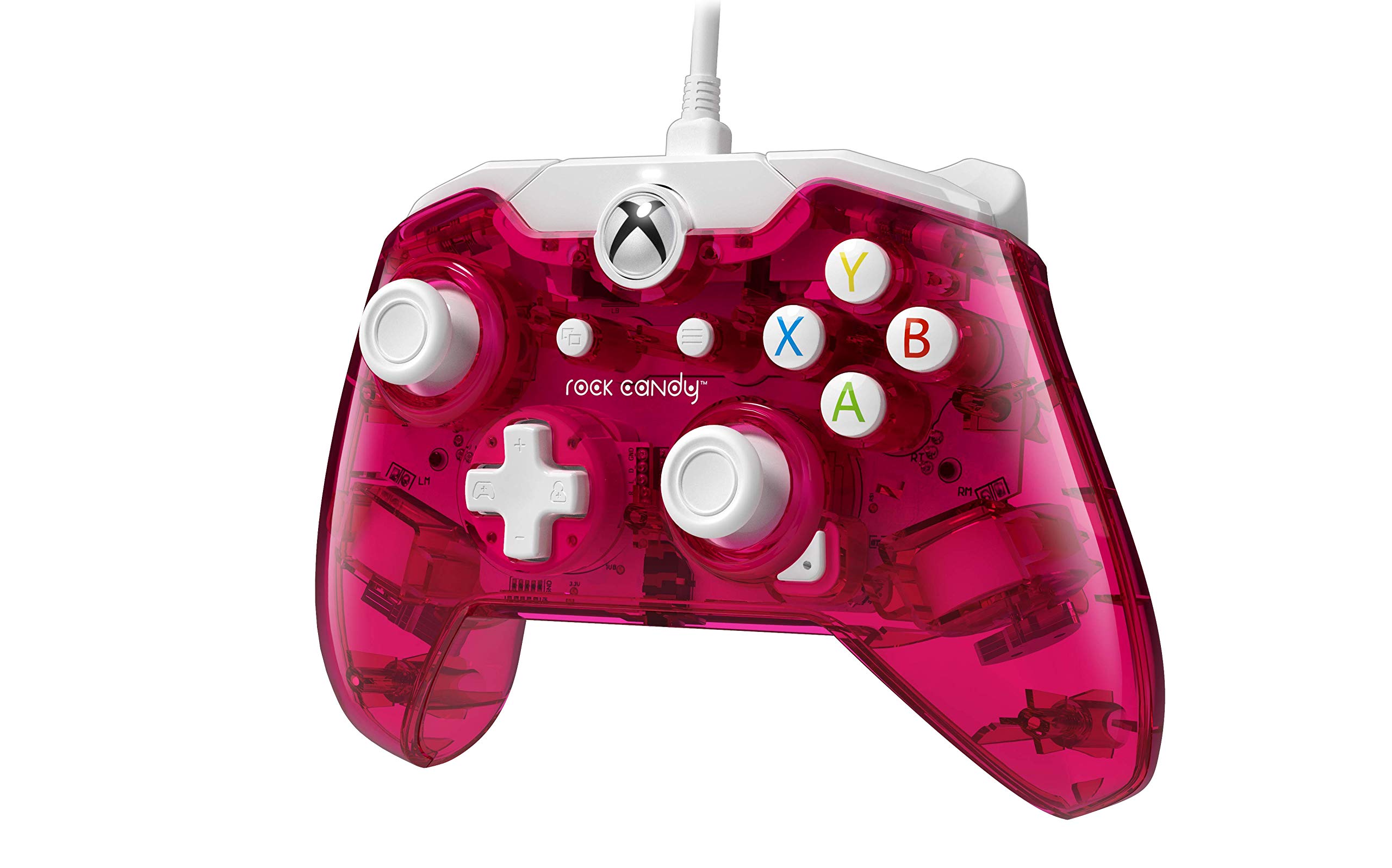 PDP Rock Candy Wired Controller for Xbox One - Cranblast, 048-142-NA-MA - Xbox One