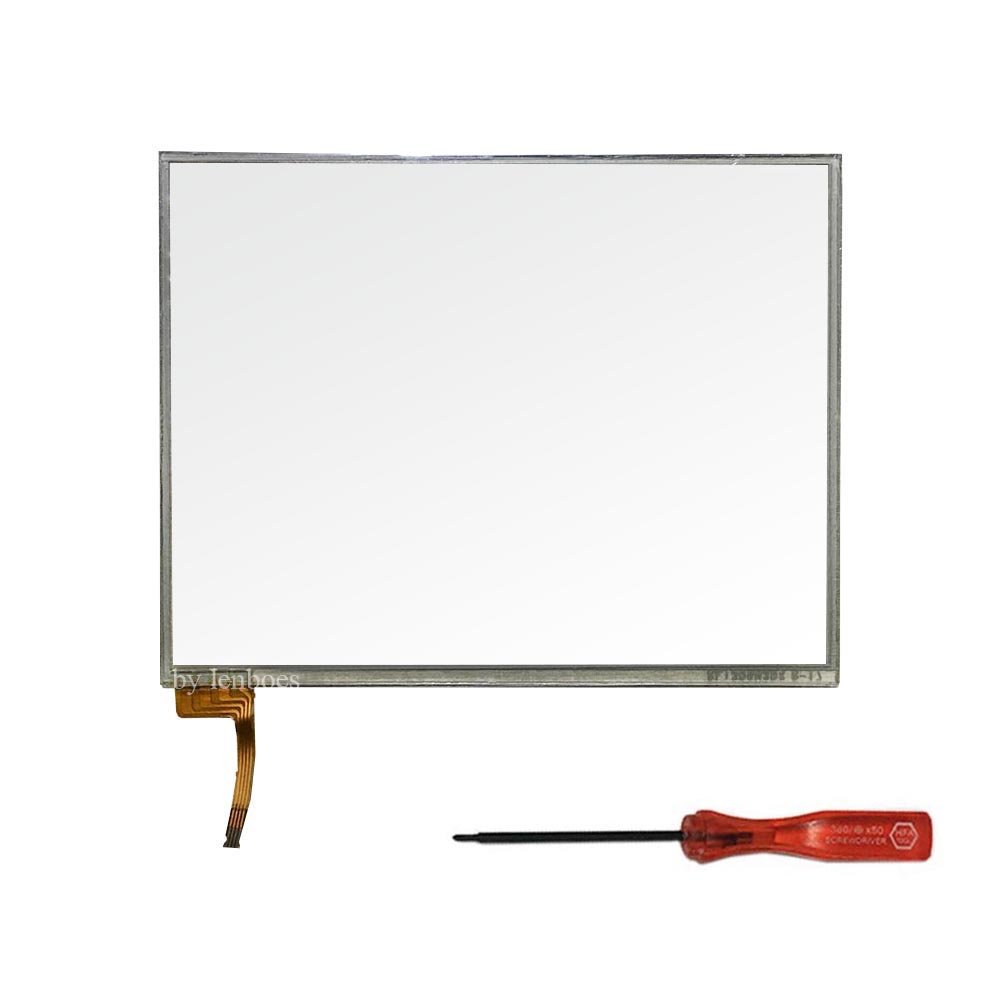 Lenboes Front Outer Panel Touch Screen Digitizer Repair Replacement Glass Lens (NO LCD Screen) with Y-Tool for Nintendo New 3DS XL LL Console 2015 (NOT for 3DS XL LL)