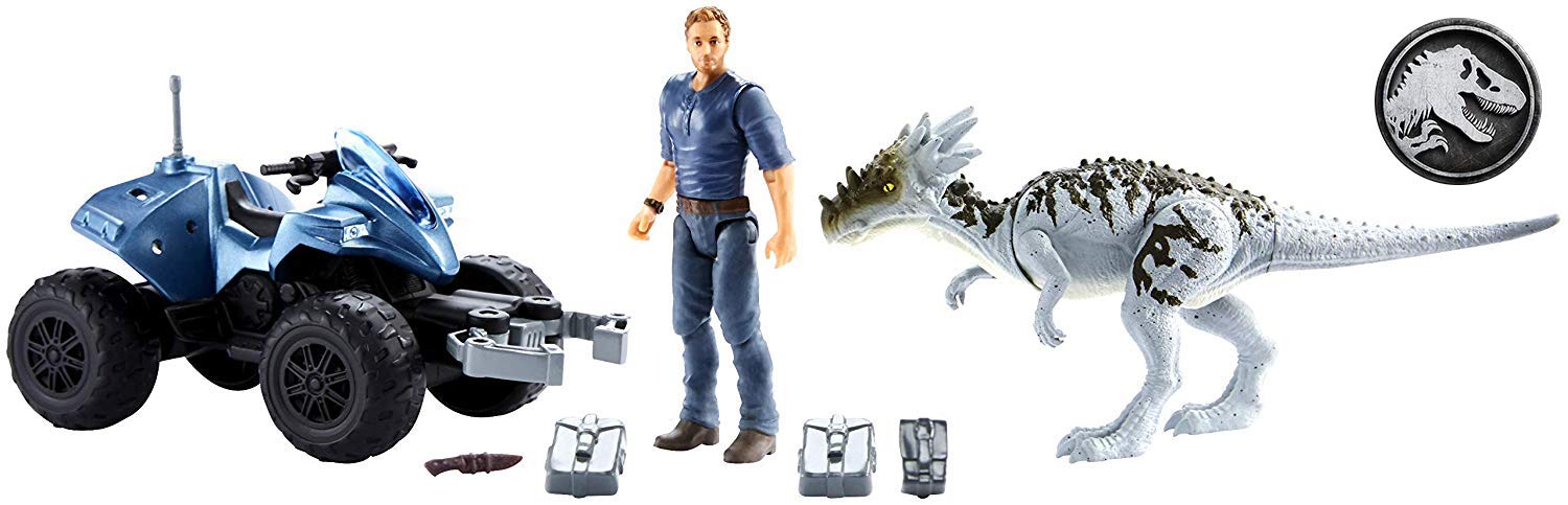 JURASSIC WORLD DELUXE STORY PACK Off-Road Tracker ATV