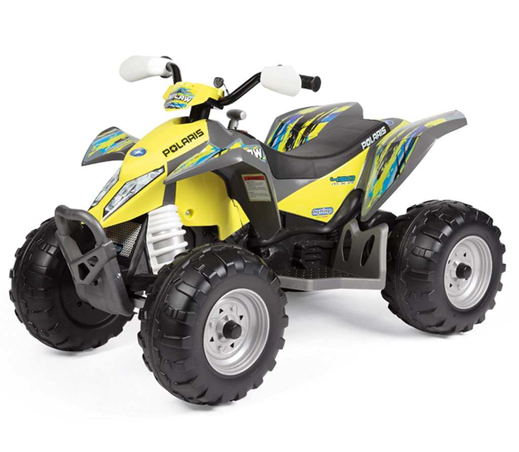 Peg Perego Polaris Outlaw Citrus, 12 Volt Ride on, Citrus