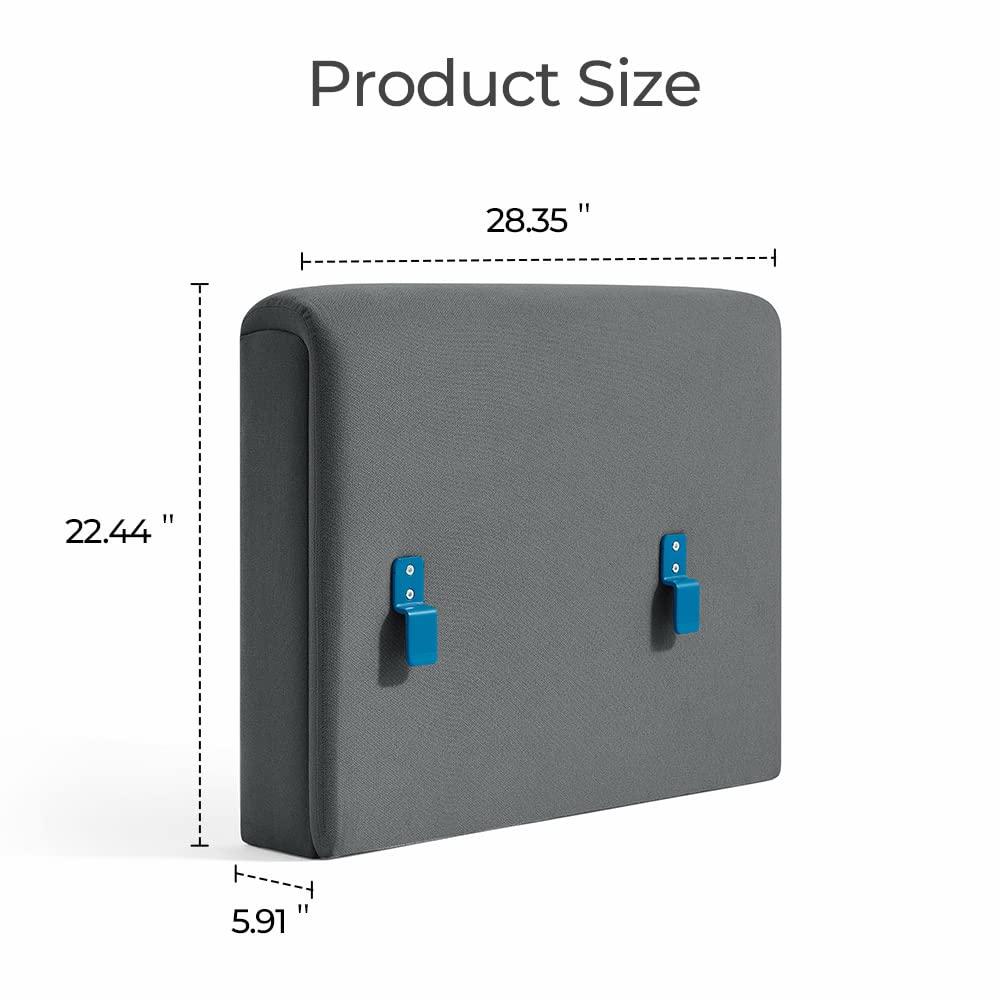 LINSY HOME Armrest Module for Modular Sectional Sofa Couch, A Pair of Couch Armrests to Extend or Update Your Sofa, Wide Track Arm, Dark Gray