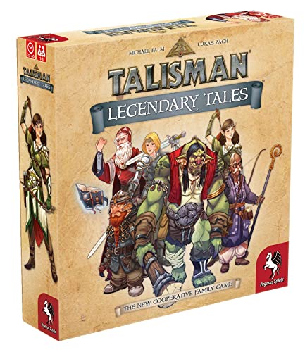 Pegasus Spiele 56100E - Talisman - Legendary Tales, Multicolor