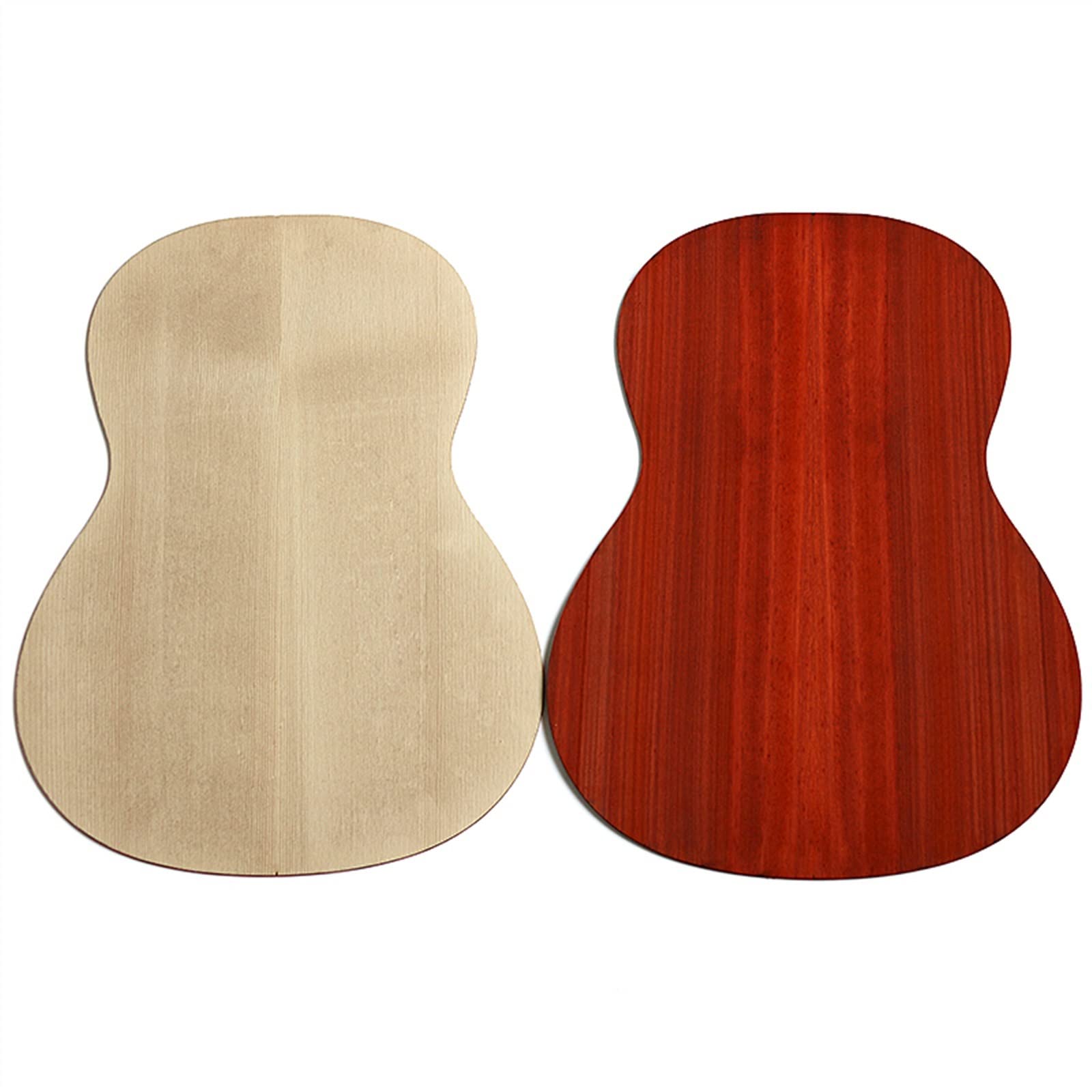 DIY Guitar Body Classical Guitar Back and Side Board Veneer Spruce Surface Production Material Combination Set (Color : 2)