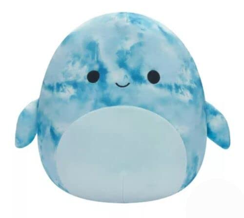 Squishmallow Rare 11" The Dolphin Plush - Add Danika to Your Squad, Ultrasoft Stuffed Animal Large Plush Toy, Official Kellytoy Plush