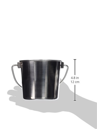 QT Dog - Stainless Steel Round Bucket - 1 QT