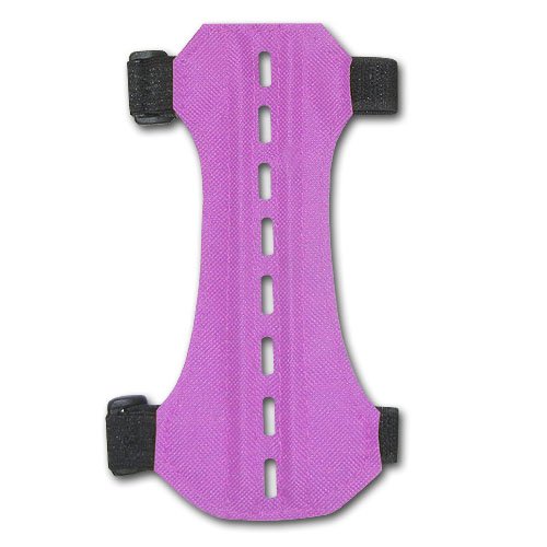 Carol Vented Target Archery Fabric ARM Guard (18cm Long x 7cm Wide) FAG223PURPLE.