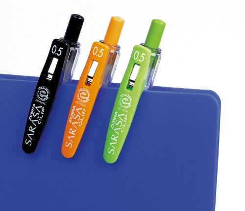 Zebra B-JJS15-COBL Gel Ballpoint Pen, Sarasa Clip, 0.4, Cobalt Blue, 10 Pieces