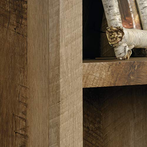 Sauder East Canyon 5 Shelf Bookcase, Craftsman Oak finish