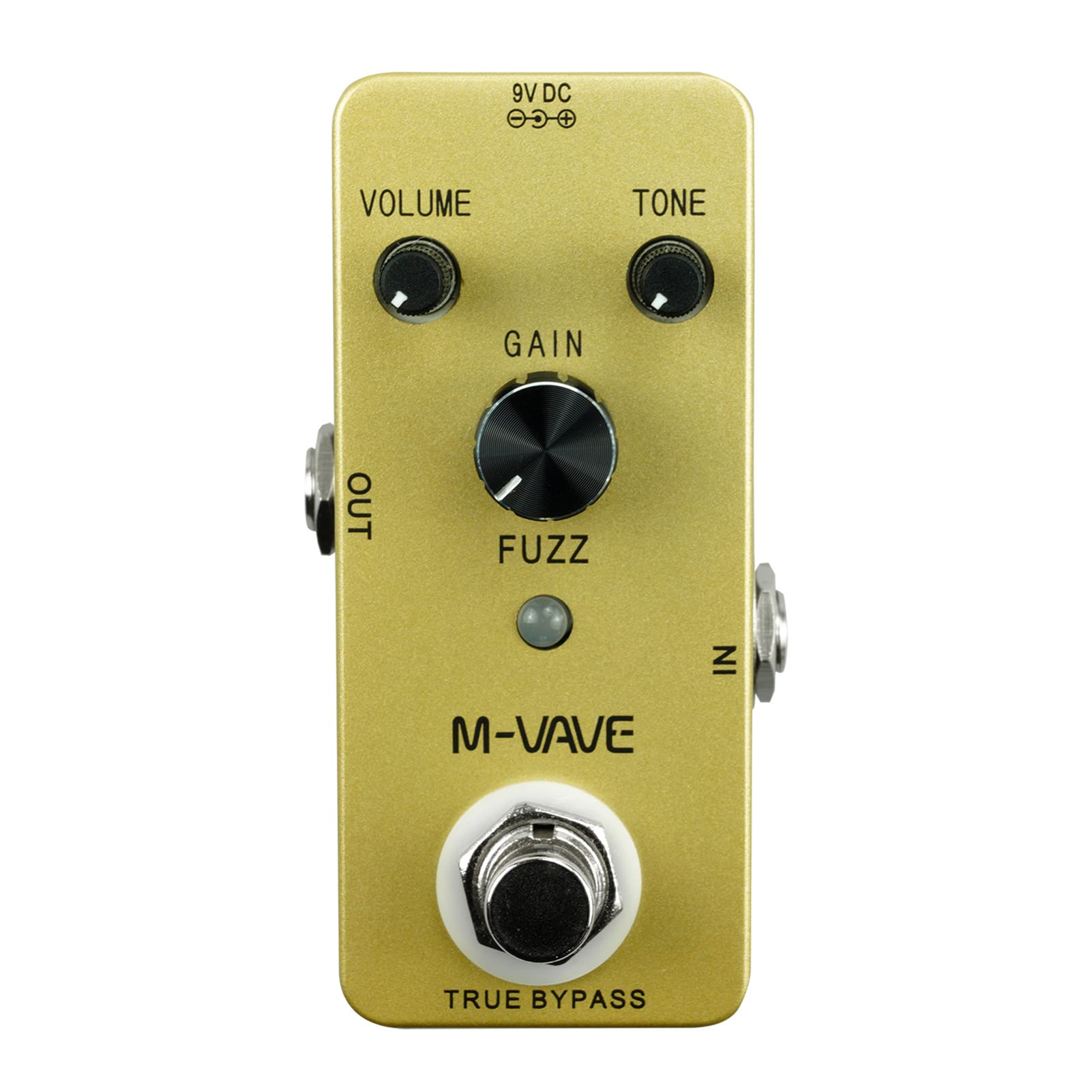 Btuty Fuzz Guitar Effect Pedal Zinc Alloy Shell True Bypass
