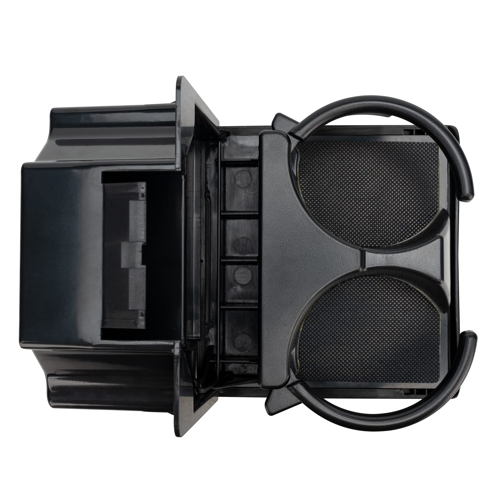 Center Console Cup Holder Insert Compatible with Nissan Titan 2004 2005 2006 2007 2008 2009 2010 2011 2012 2013 2014 2015 Replace 96967-9FD0B 969679FD0B(Black)