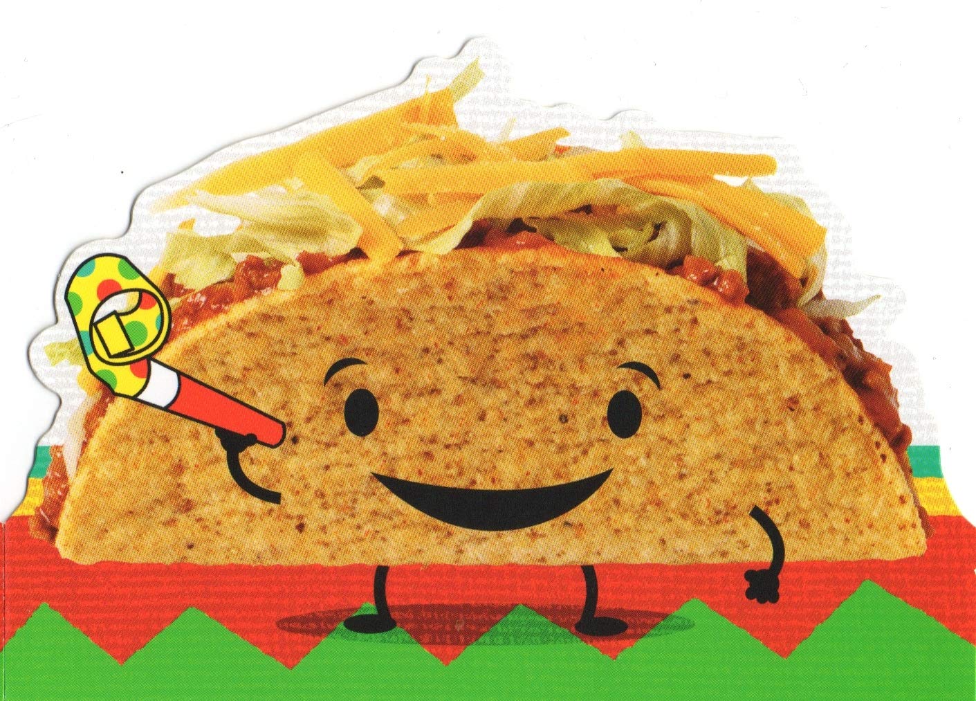 Heartline by Hallmark Funny Happy Birthday Card (Taco About)