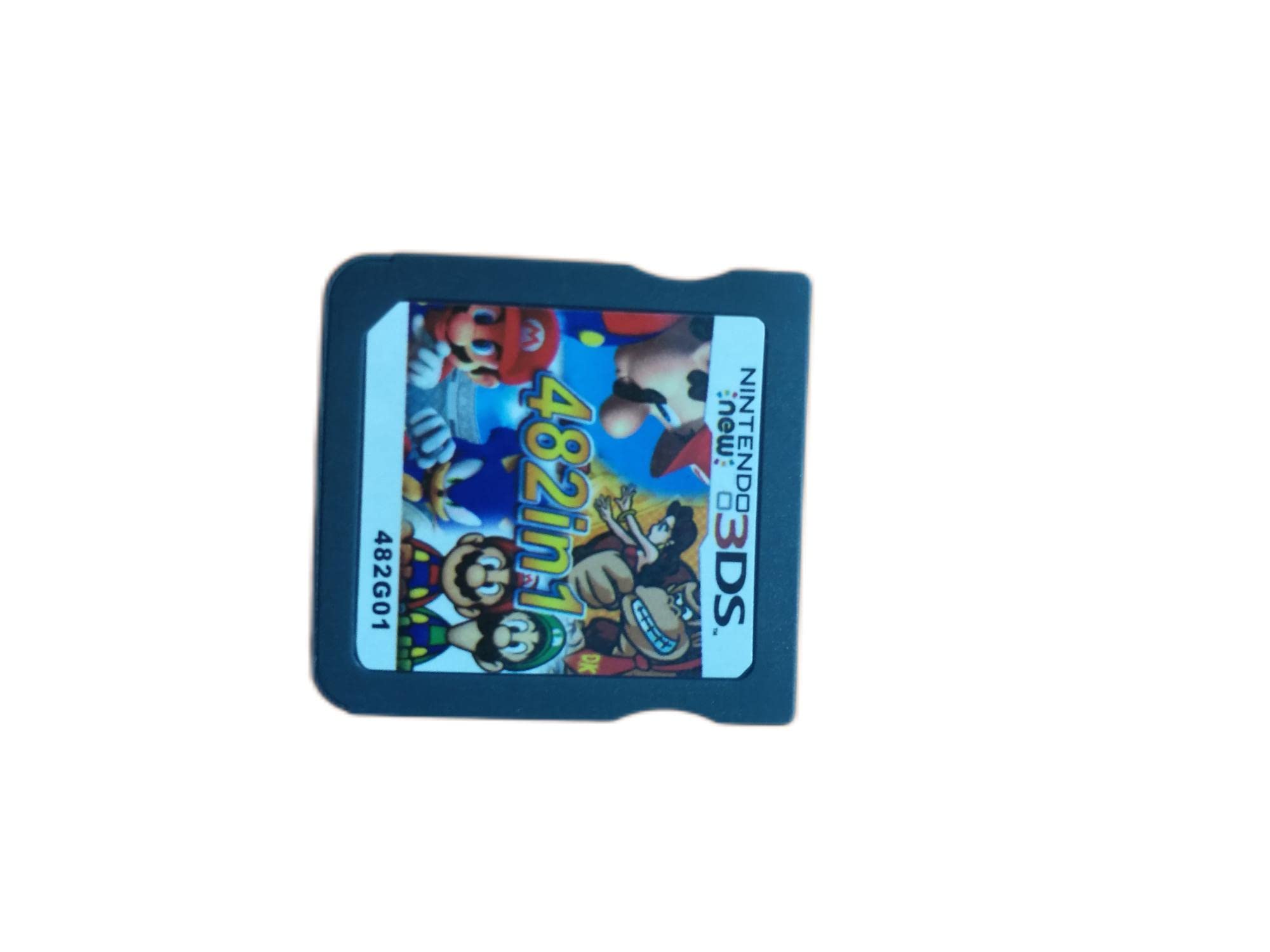 BRIGHTSTRONG 482 in 1 Game Card,Super Game Combo Cartridge,Game Card Contain 482 Classic Nostalgic Games,Suitable for DS/2DS/3DS Game Consoles