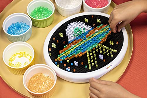 Lite Brite Oval High Definition - Light Up Toy β 650 Mini Pegs, 8 HD Design Templates, Great Gift for Girls and Boys Ages 6+