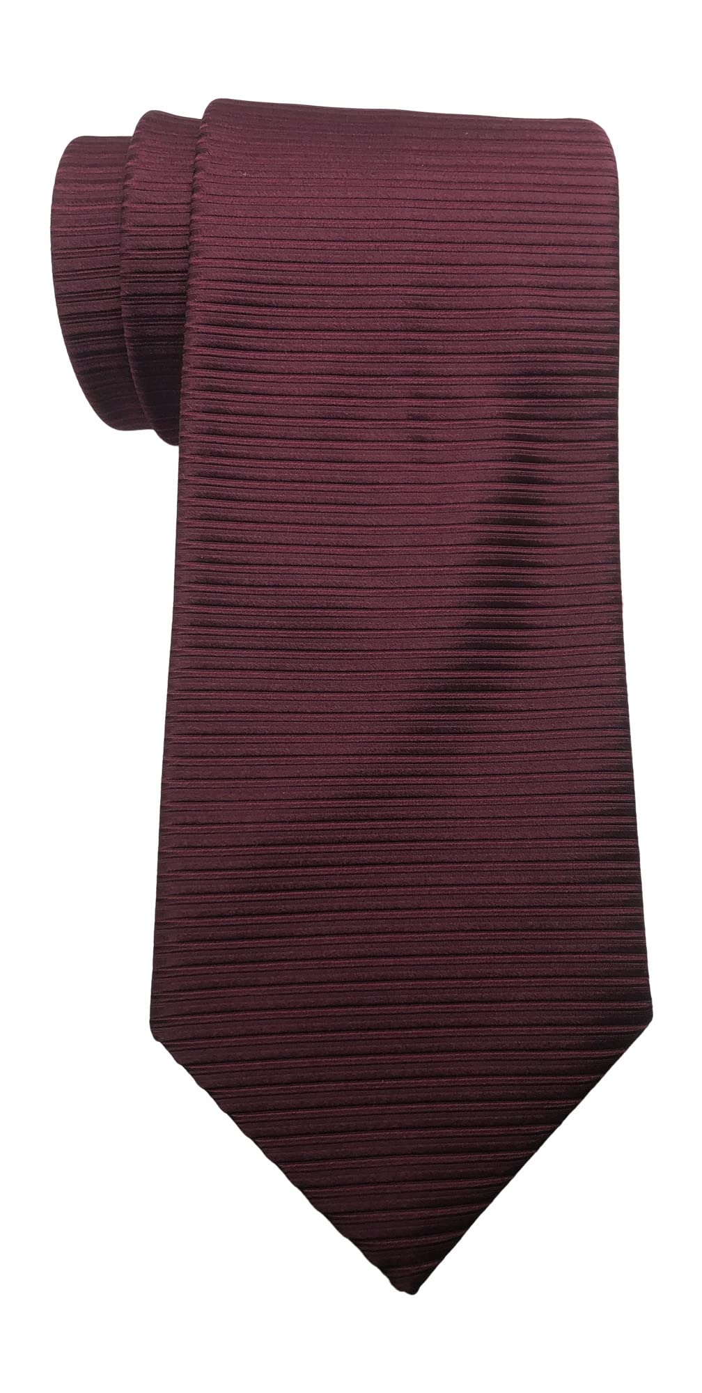 Brooks Brothers Burgundy Ribbed Tie