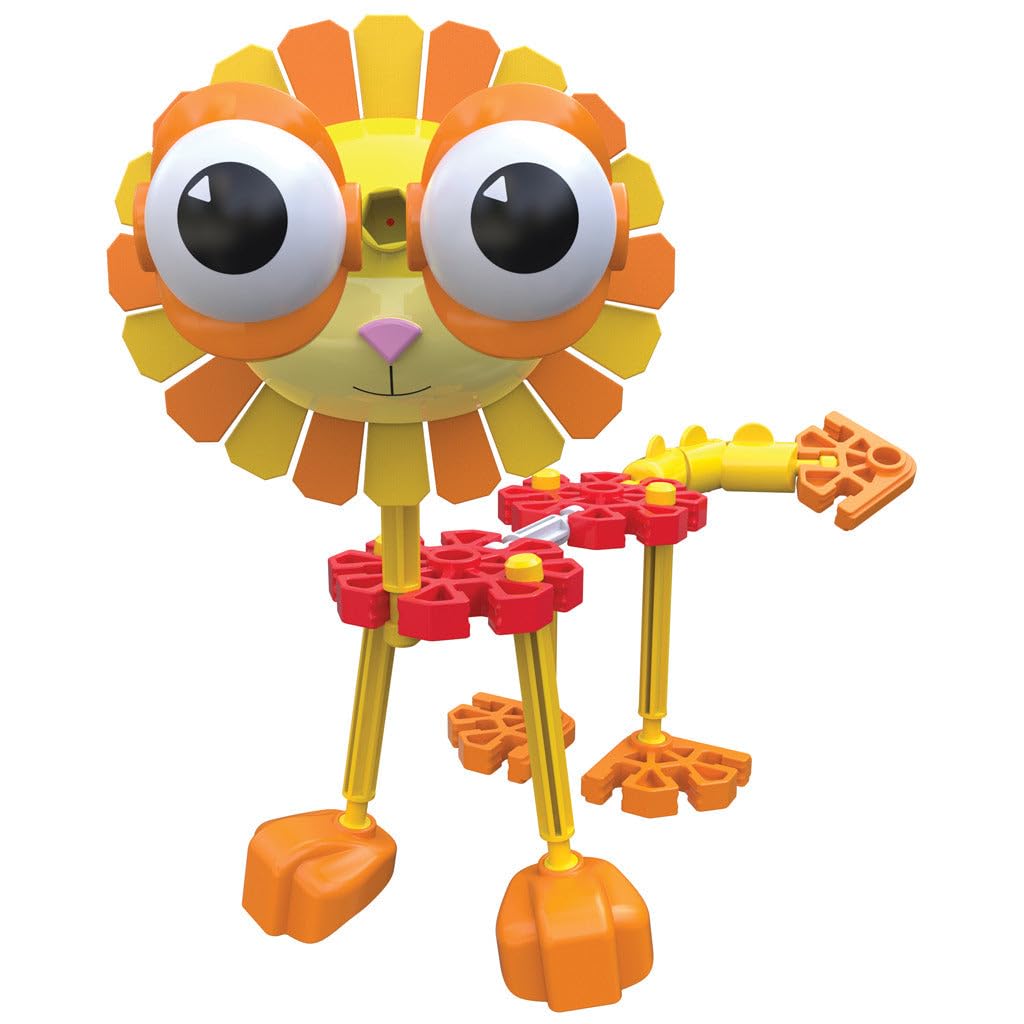 K'NEX Kid Safari Mates Building Set - 21 Pieces - Ages 3+ - Preschool Educational Toy