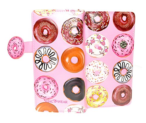 Shagwear Donut Large Women's Wallet Pink