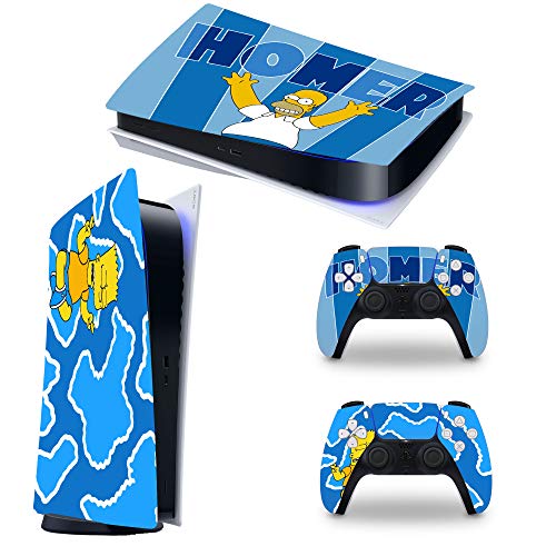 Cartoon Family Funny - PS5 Standard Edition Skin Console - PS5 Standard Edition Controller Skin Cover Vinyl Decal Protective