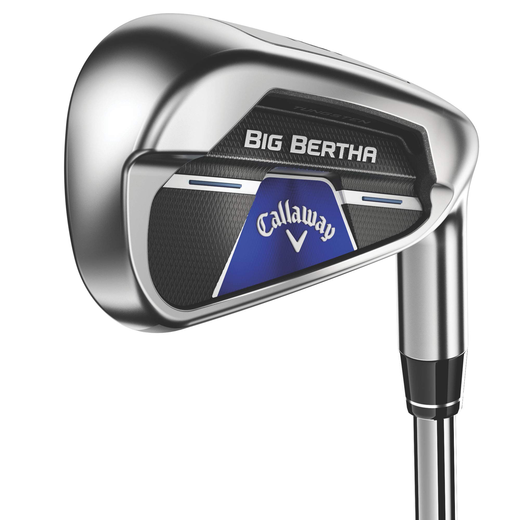Callaway Big Bertha REVA Women's Iron Set (Set of 5 Clubs: 6IR - PW, Right , Graphite , Ladies), Silver