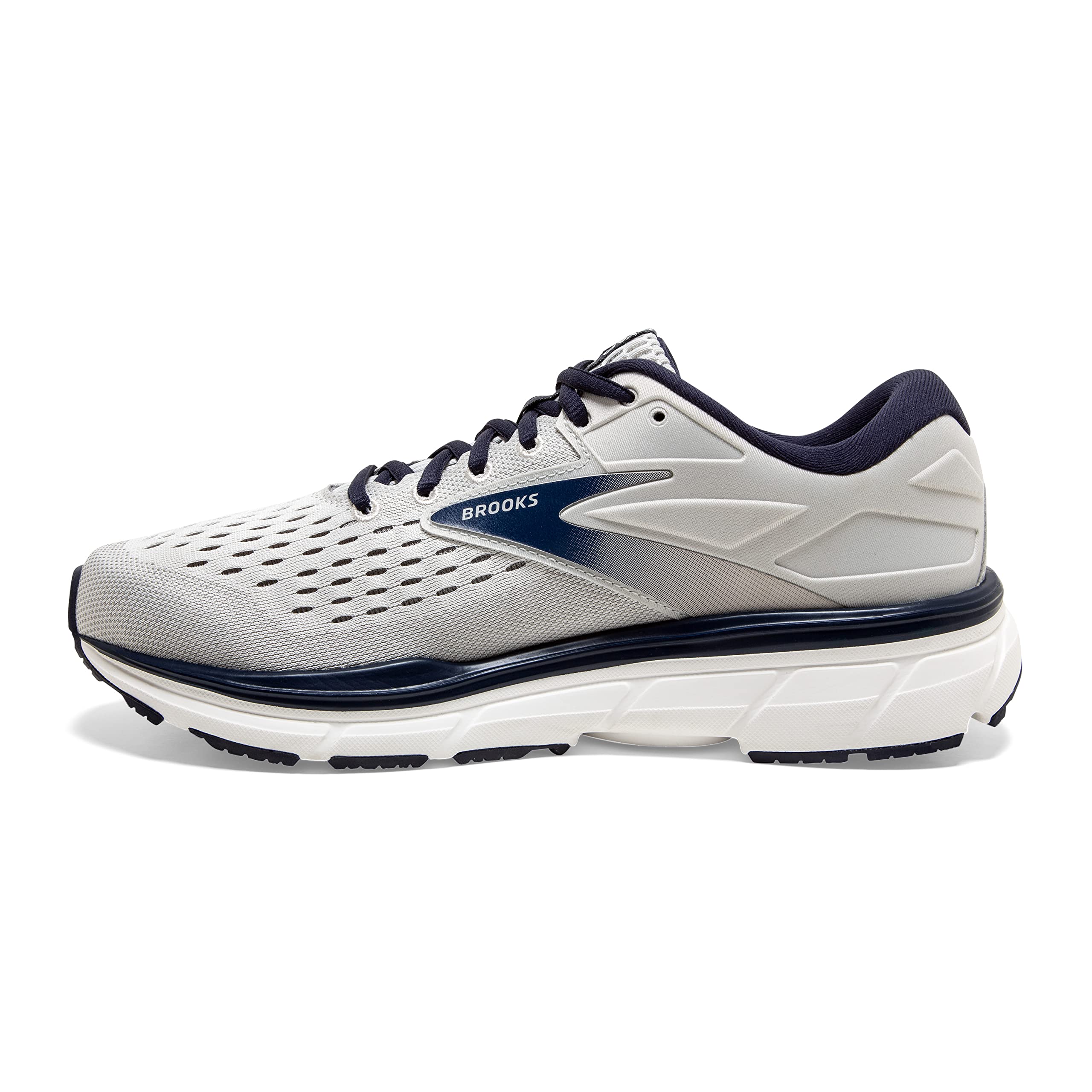 Brooks Men's Dyad 11 Running Shoe - Antarctica/Grey/Peacoat - 11 Medium