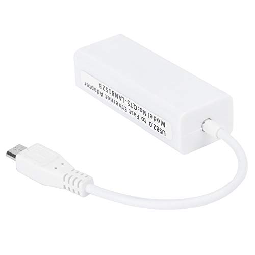 Ethernet Adapter Network Card Adapter High Speed Efficient 10/100Mbps Network Adapter Compatible with Raspberry Pi Zero