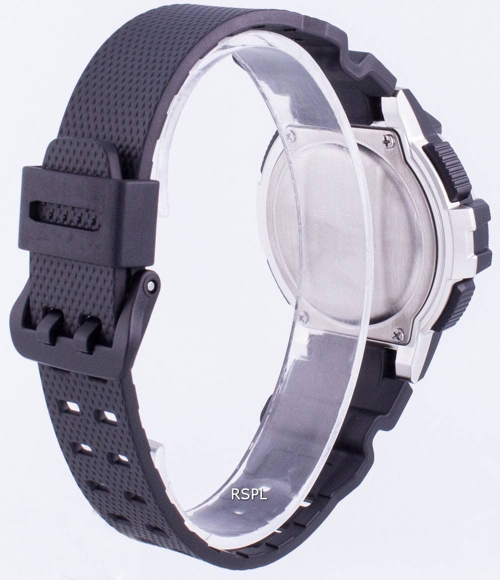 Casio Men's Fishing Timer Quartz Watch with Resin Strap, Black, 24.1 (Model: WS-1200H-1AVCF)