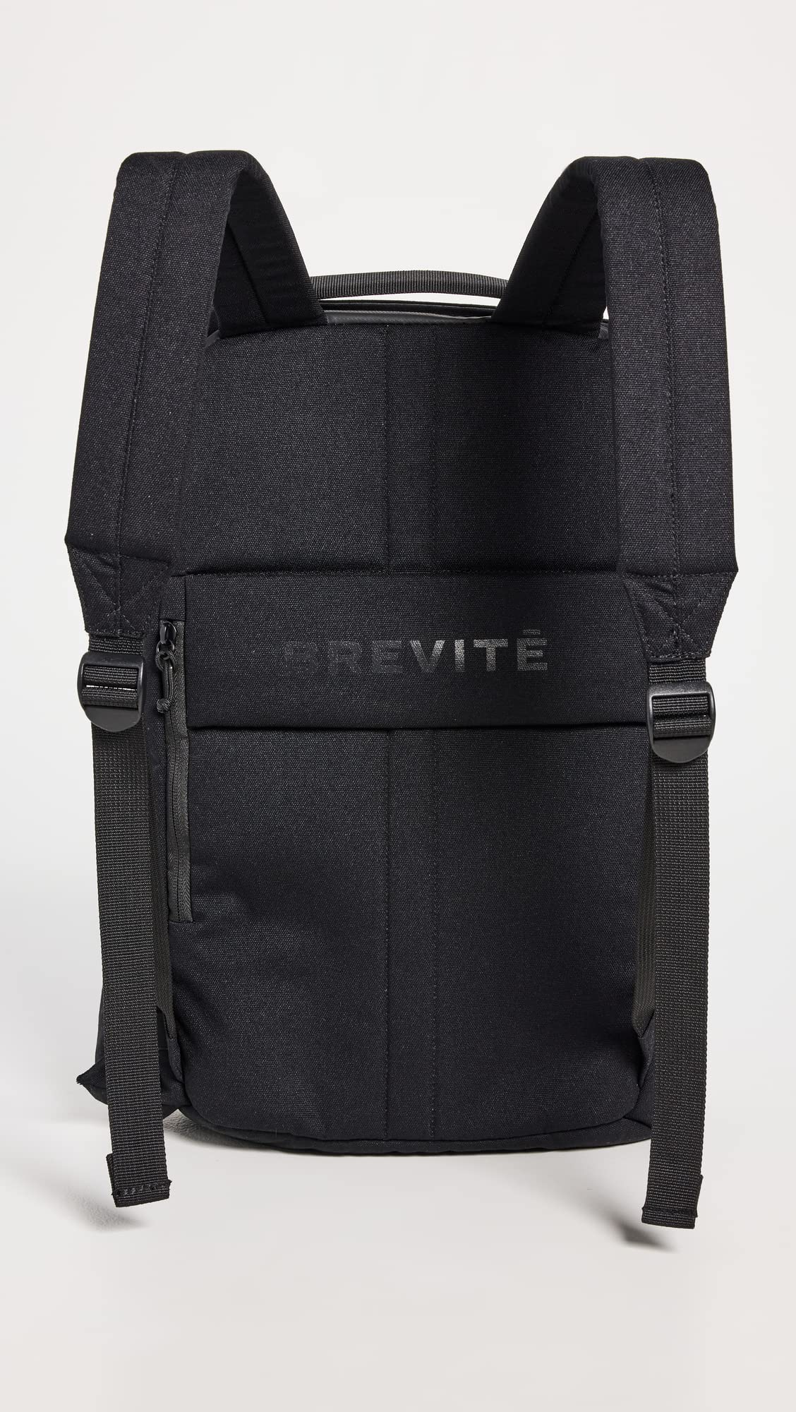 BREVITE The Daily Backpack, Triple Black, One Size