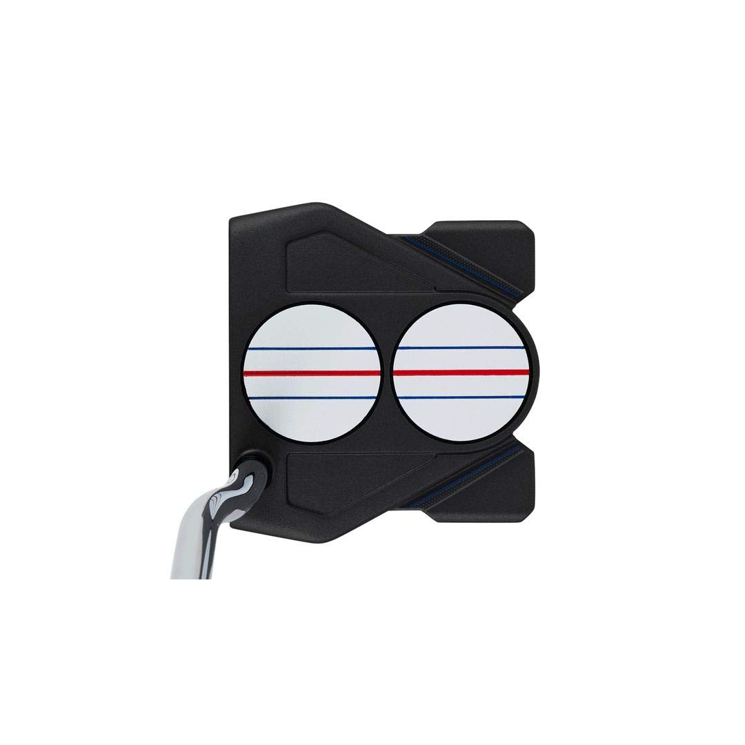 Callaway Odyssey Golf 2021 Ten Putter (Right-Handed, 2 Ball Triple Track, Oversized Grip, 35") , Black