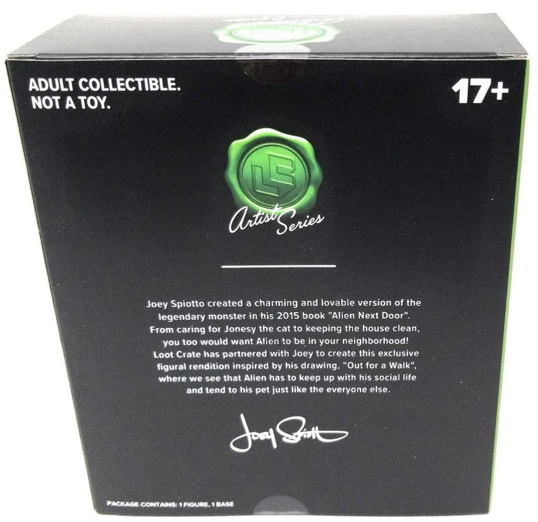 Loot Crate Alien Out for A Walk Jo3bot Artist Series Collectible Figure