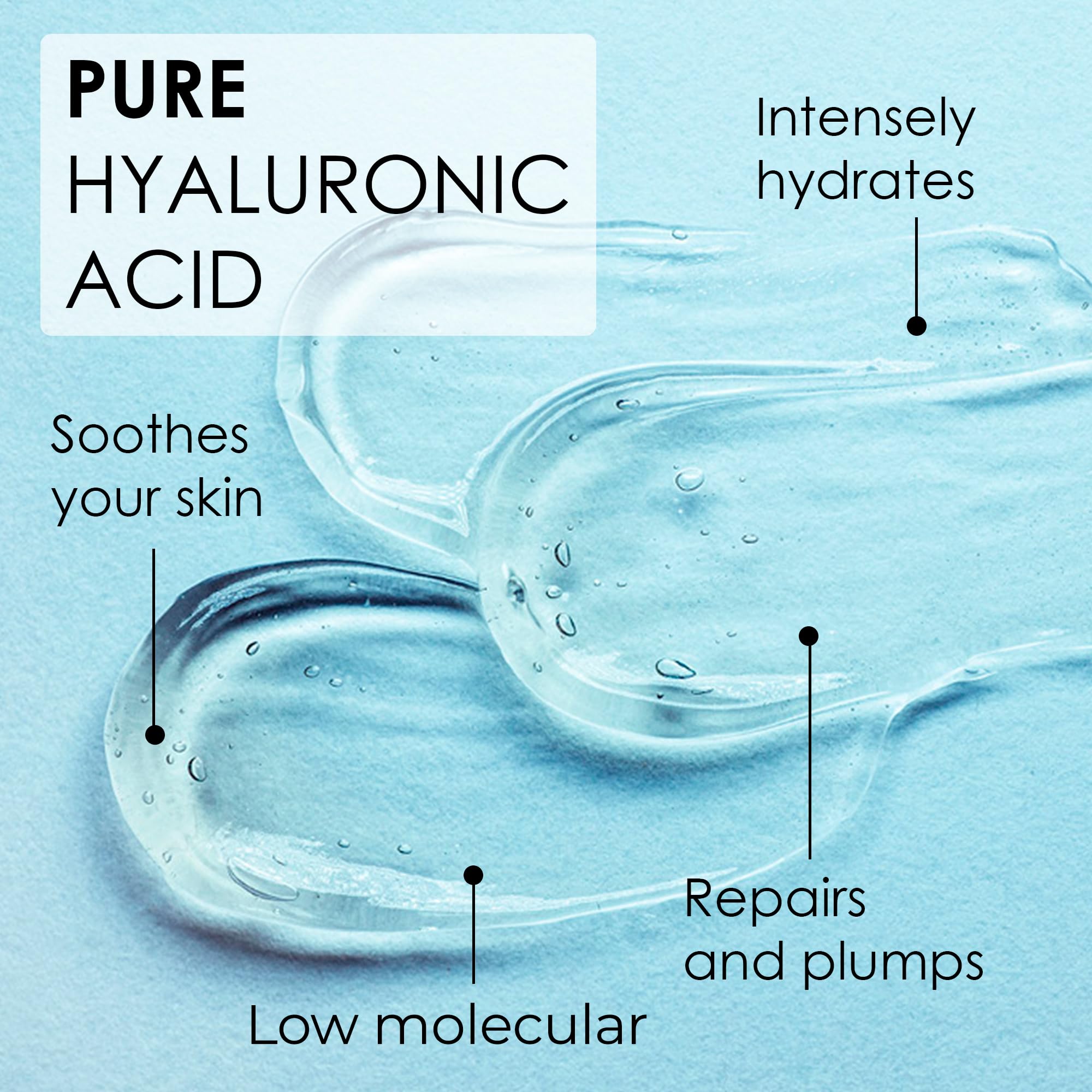 InstaSkincare Renewing Bundle - Hyaluronic Acid Serum for Face 2Oz - Niacinamide Vitamin B3 Facial Serum 2 Oz