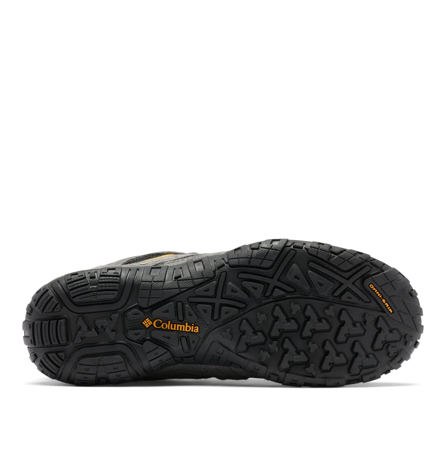 Columbia Men's Redmond Waterproof Hiking Shoe, Black, Squash, 10 D US