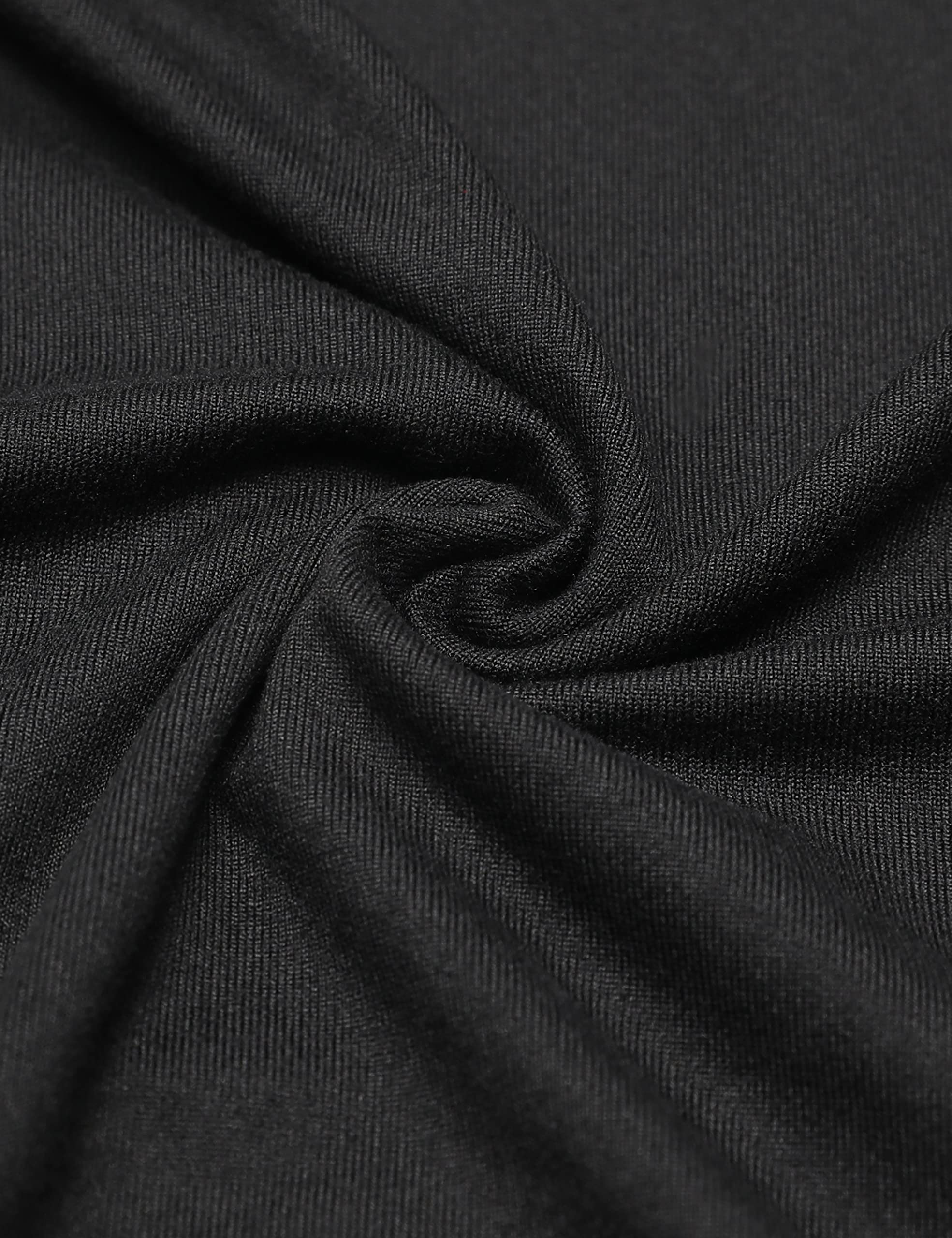 CRZ YOGA Men's Workout Short Sleeve T-Shirt Quick Dry Gym Athletic Running Stretchy Tee Shirts Top Black Small