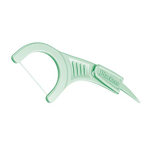 Plackers Micro Mint Freshens Breath, Dental Flossers Mint, 270 Count