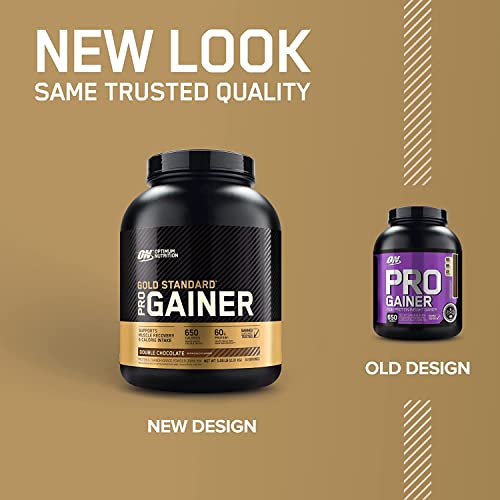 Optimum Nutrition GS Pro Gainers Weight Gainer Protein Powder,Vitamin C and Zinc for Immune Support, Double Rich Chocolate, 10.19 Pounds (Packaging May Vary)