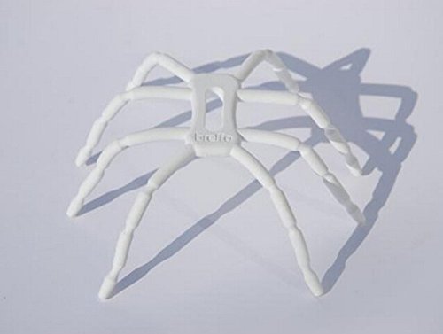 Universal Multi-function Portable Spider Flexible Grip Smart Phones GPS Car Bicycle Bike Desk Plane Cup Book Support Cell Mobile Phone Holder hanging Mount and Stand for iPod iPhone 4/4S/5/5S/6 Samsung Galaxy Andriod MP4 (White)