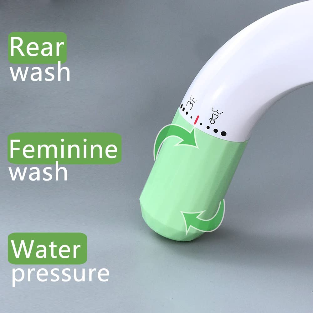 yghlh Bidet Attachment for Toilet Seat Non-Electric Bidet Fitting Sprayer Washing Self Cleaning, 1