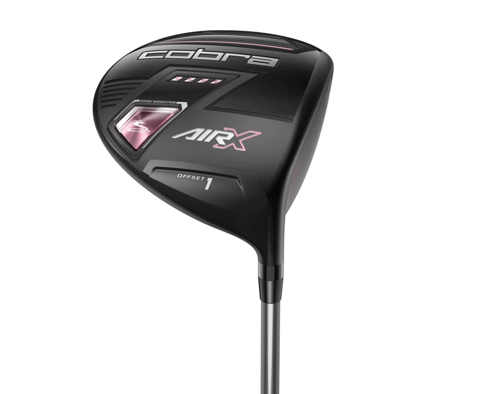 Cobra Golf 2022 Air X Driver (Women's, Right Hand, Cobra Ultralite 40, Ladies Flex, 15), Black-Lilac
