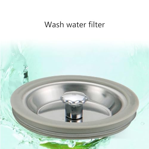 EAJORN 2 Pcs Kitchen Sink Plug Drain Stopper Bath Plug Sink Wash Basin Water Stopper for Bathtub Bathroom