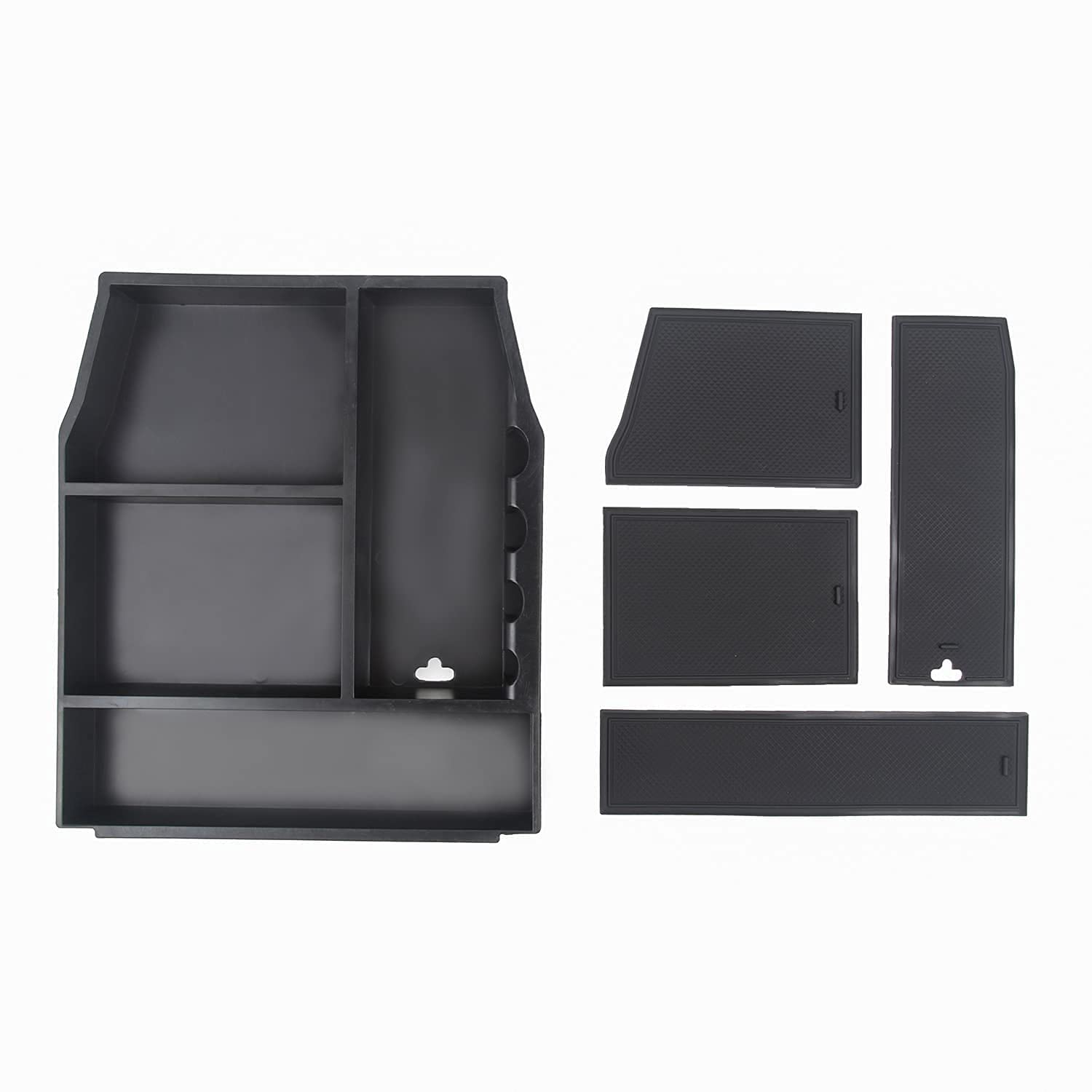Center Console Organizer for 2021 2022 Ford F150 Container Tray Storage Box Compatible with 2021 Ford F150 Accessories