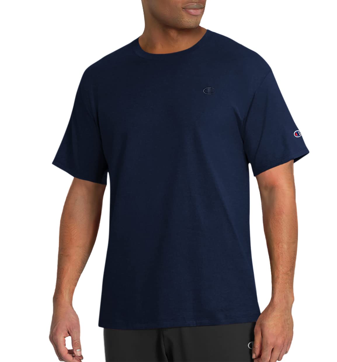 Champion mens Classic T-shirt, 1919 Logo T Shirt, White-586574, Large US