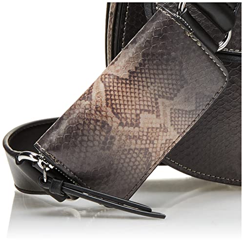 Calvin Klein Bella Novelty Crossbody, Black Ombre Snake