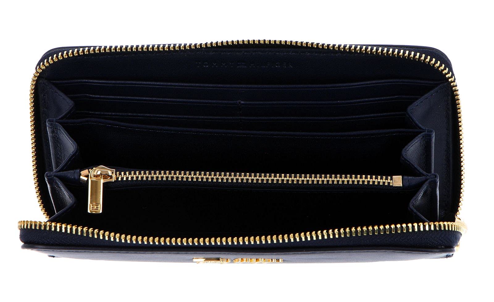 Tommy Hilfiger Blue Leather Wallet