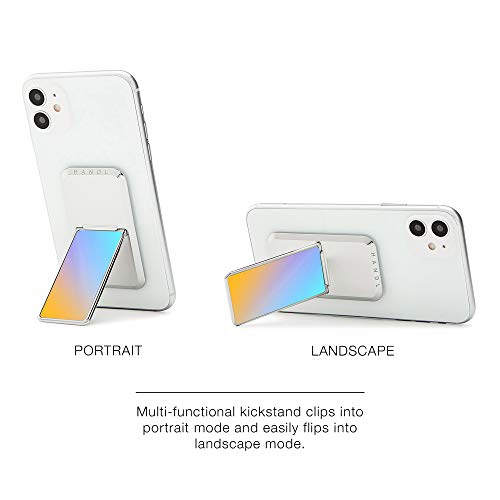 HANDL New York HANDLstick Blue and Purple Iridescent Collection Grip and Stand for Smartphone