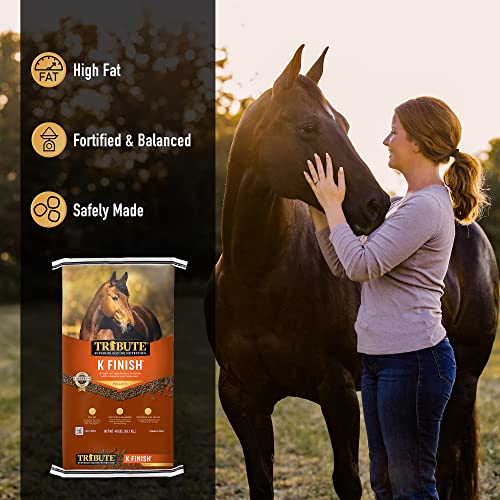 TRIBUTE Kalmbach Feeds K Finish for Horse, 40 lb