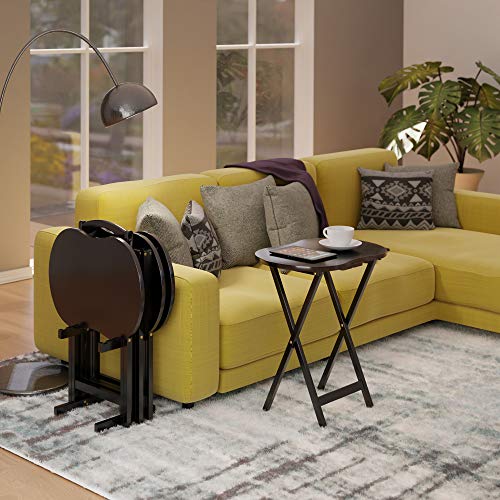 Winsome Skippy Snack Table, Dark Espresso