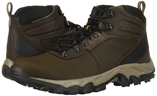 Columbia mens hiking boots, Cordovan, Squash, 9 US