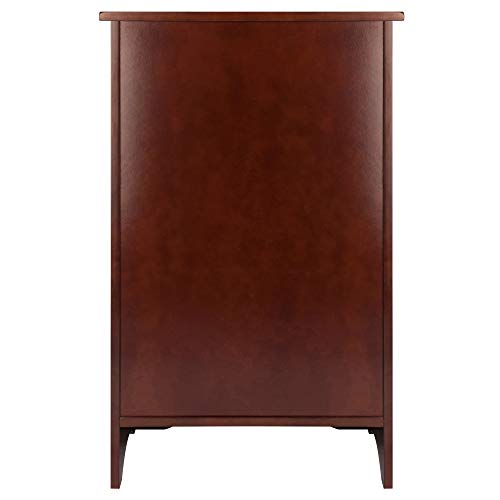 Winsome Wood Regalia Home Office, Walnut, Secretary Desk