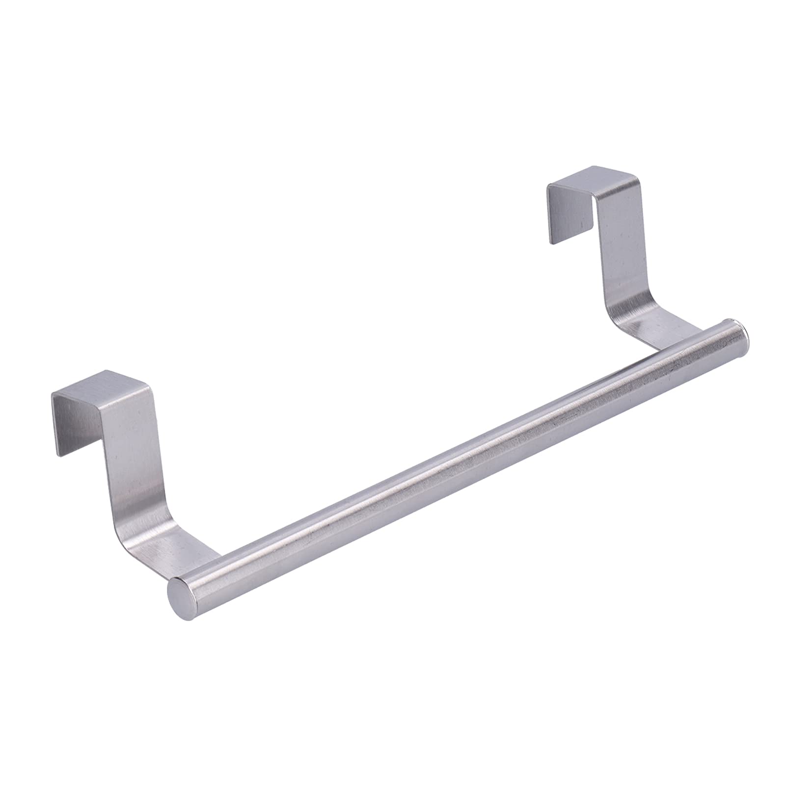 Kitchen Towel Rack, Stainless Steel Kitchen Cabinet Door Towel Rack for Bathroom for Cabinet(Large size (length 36cm))